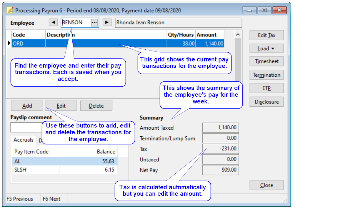 Processing a payrun – ADE GROUP